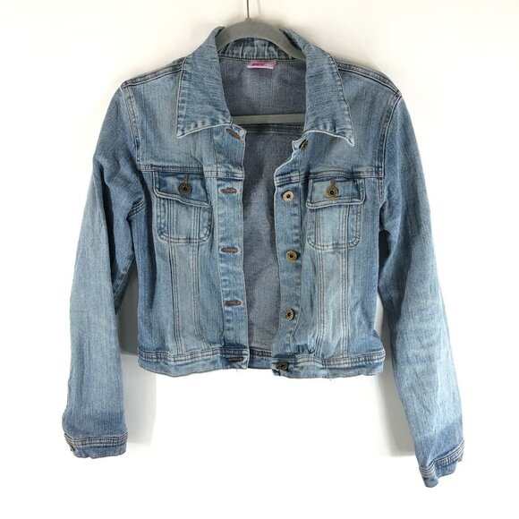 Fishbone | Jackets & Coats | Fishbone Womens Denim Jacket Vintage Retro ...